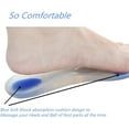 Silicone Insoles Gel Arch Support Orthotic Shoe Insert - Relieve ...