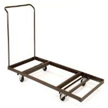 Free Shipping! Lifetime Table Cart with Heavy Duty Steel, Black Sand ...