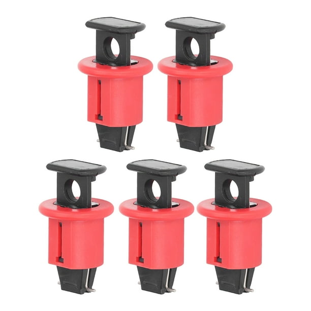 5Pcs Circuit Breaker Lockout Device Electrical Miniature Lock Pin Out ...