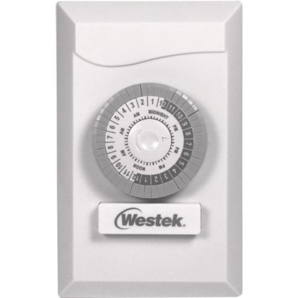 Westek TMMW25 Wire-In Mechanical Timer - Walmart.com - Walmart.com Westek TMMW25 Wire-In Mechanical Timer - Walmart.com - Walmart.com