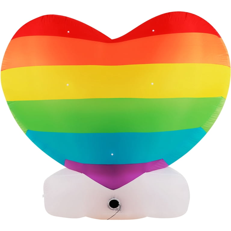 Rainbow Pride Heart