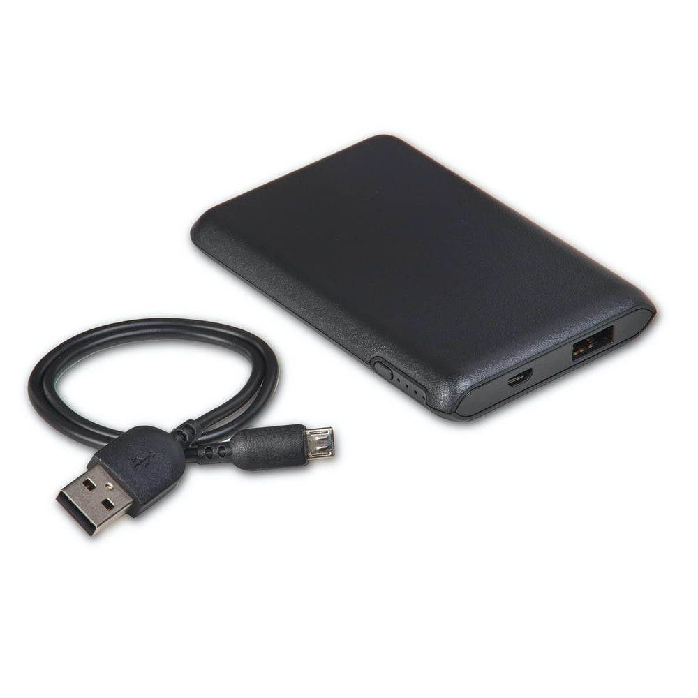 onn. Portable Battery, 4k mAh, Black - Walmart.com - Walmart.com