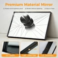 Bathroom Mirror 5mm High Definition Tempered Glass, Rectangular Wall ...