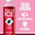 Sparkling Ice Black Raspberry, Zero Sugar, Naturally Flavored Sparkling Water, 17 fl oz Plastic ...