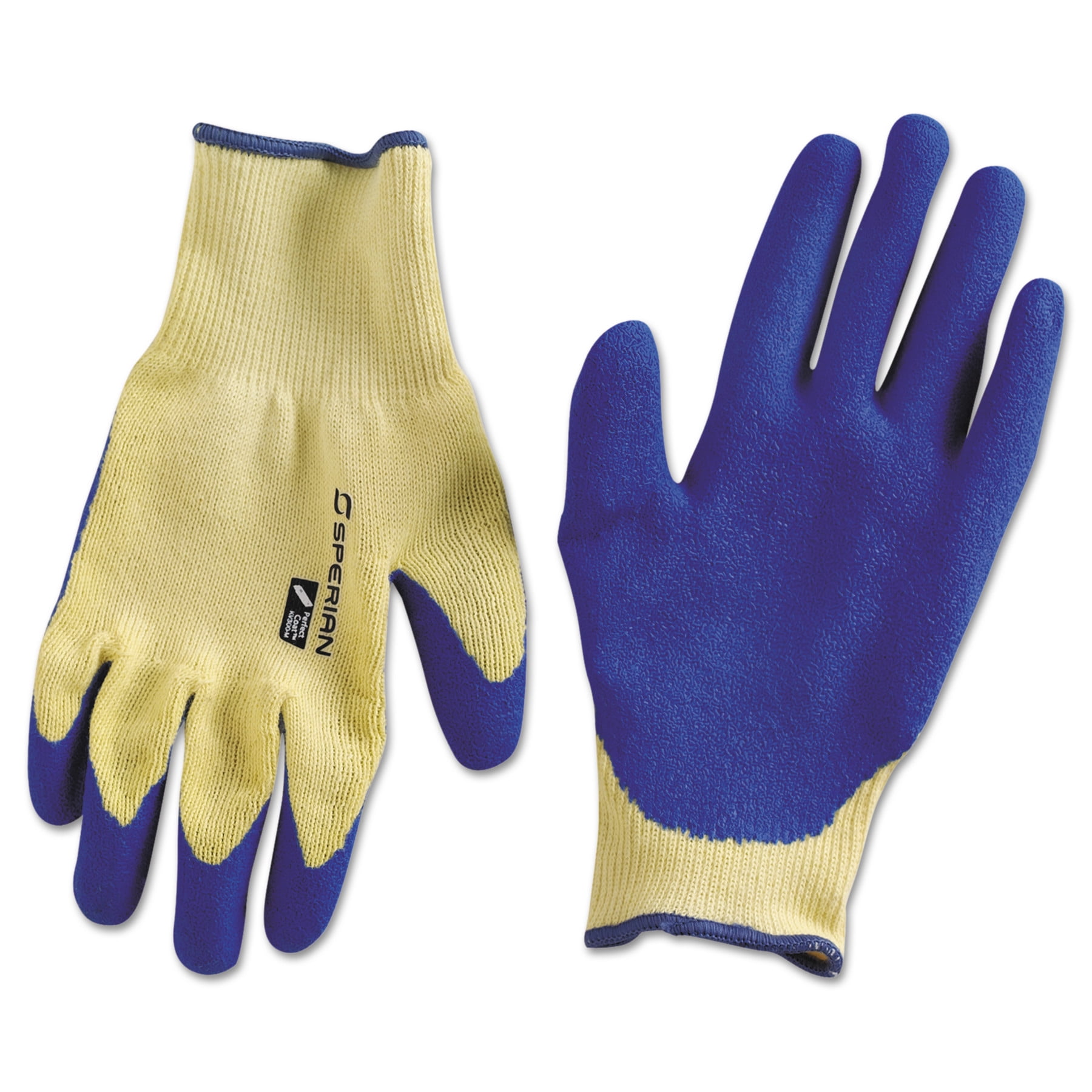Honeywell Tuff-Coat ll Cut-Resistant Gloves, Blue Latex Palm, Medium ...