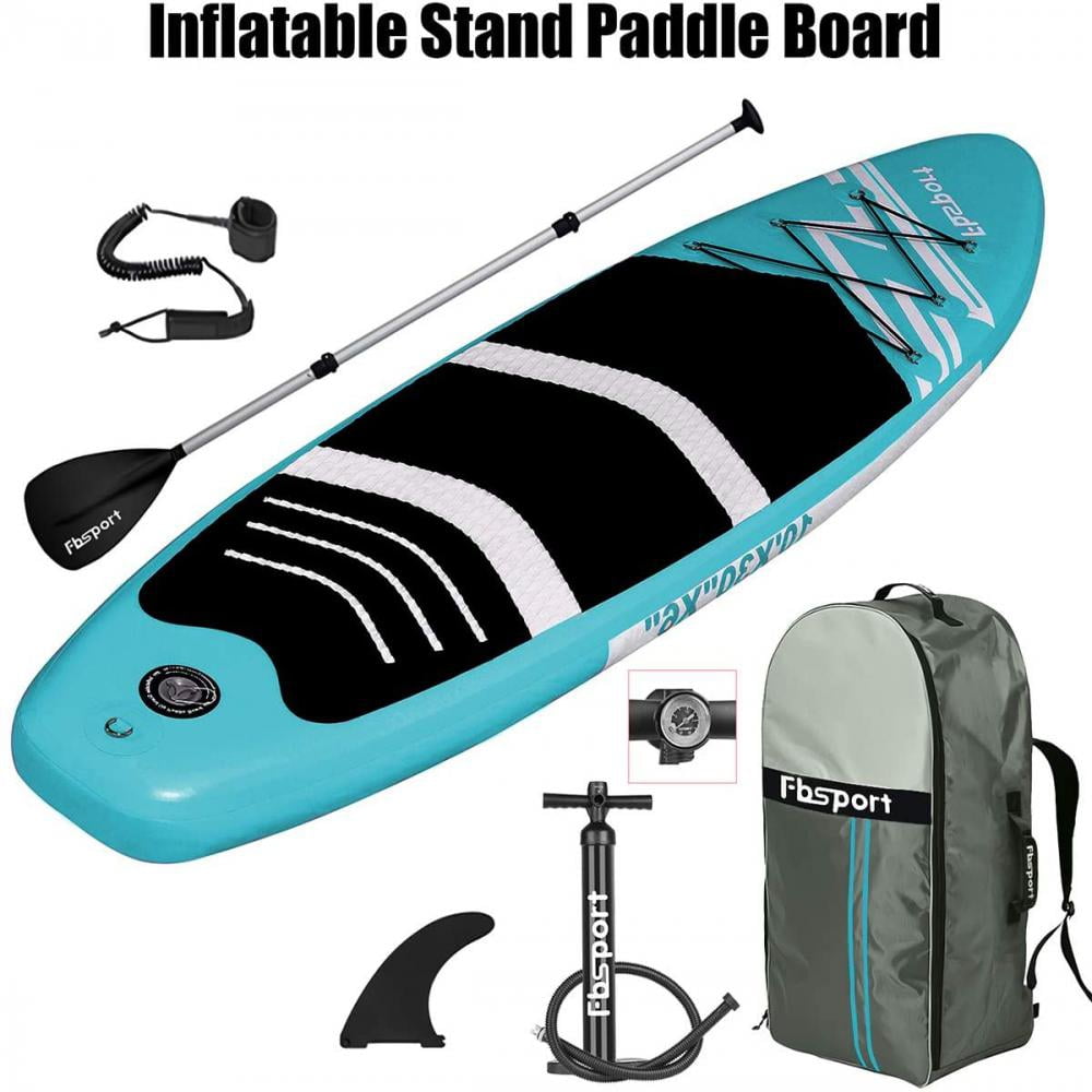 FBSPORT Paddle Board 10'x30"x6" Extra Wide Inflatable Stand Up Paddle ...