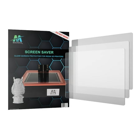 Mach5ive Screen Saver- clear Screen Protector for Resin 3D Printers ...