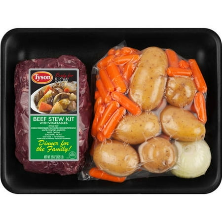 Tyson Beef Stew Kit with Vegetables, 52 oz - Walmart.com