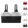 BRGZLK Womens Front Closure Bras Summer 2026 Plus Size Adjustable Full ...