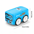Magic Mini Bus Rc Bus,2026 Upgraded Rc-Controlled with Expression Light ...