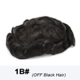 Toupee for Men, Indian Remy Hair Piece Men Human Hair Replacemnt System ...