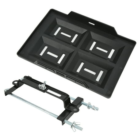 Battery Securing Kit Universal Battery Tray And Hold Down Clamp - Heavy ...