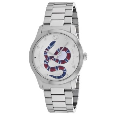 Gucci Women's G-Timeless Mother of Pearl Star 38mm Watch YA126584 ...