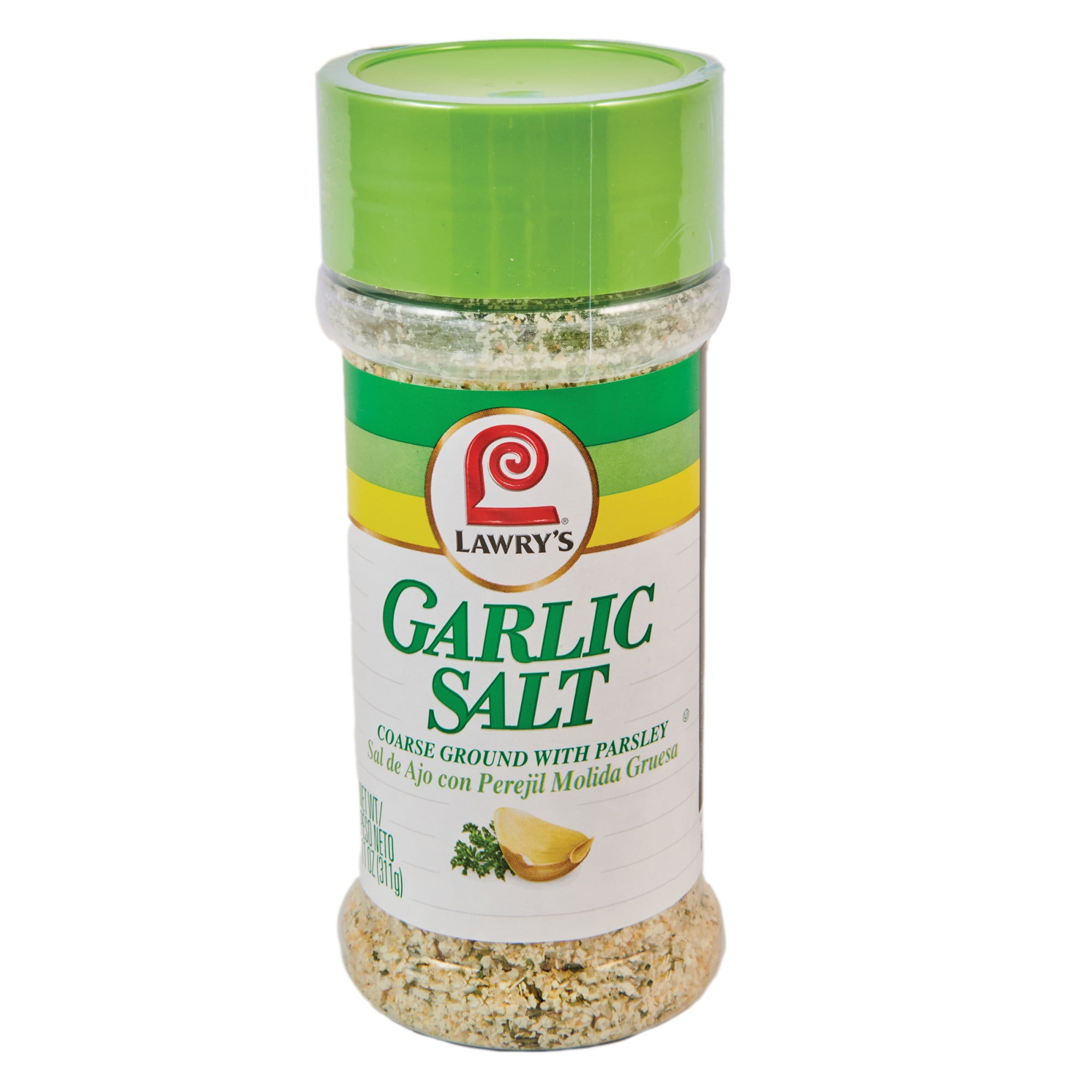 Lawry's Classic Coarse Ground Garlic Salt, 11 oz Mixed Spices ...