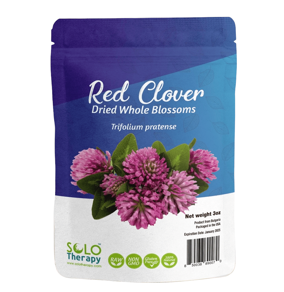 Red Clover Blossoms - 3 ounces - Red Clover Dried Whole Blossoms - Red ...