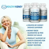 Kidney Restore, Kidney Detox Supplement with Probiotics, Sodium ...