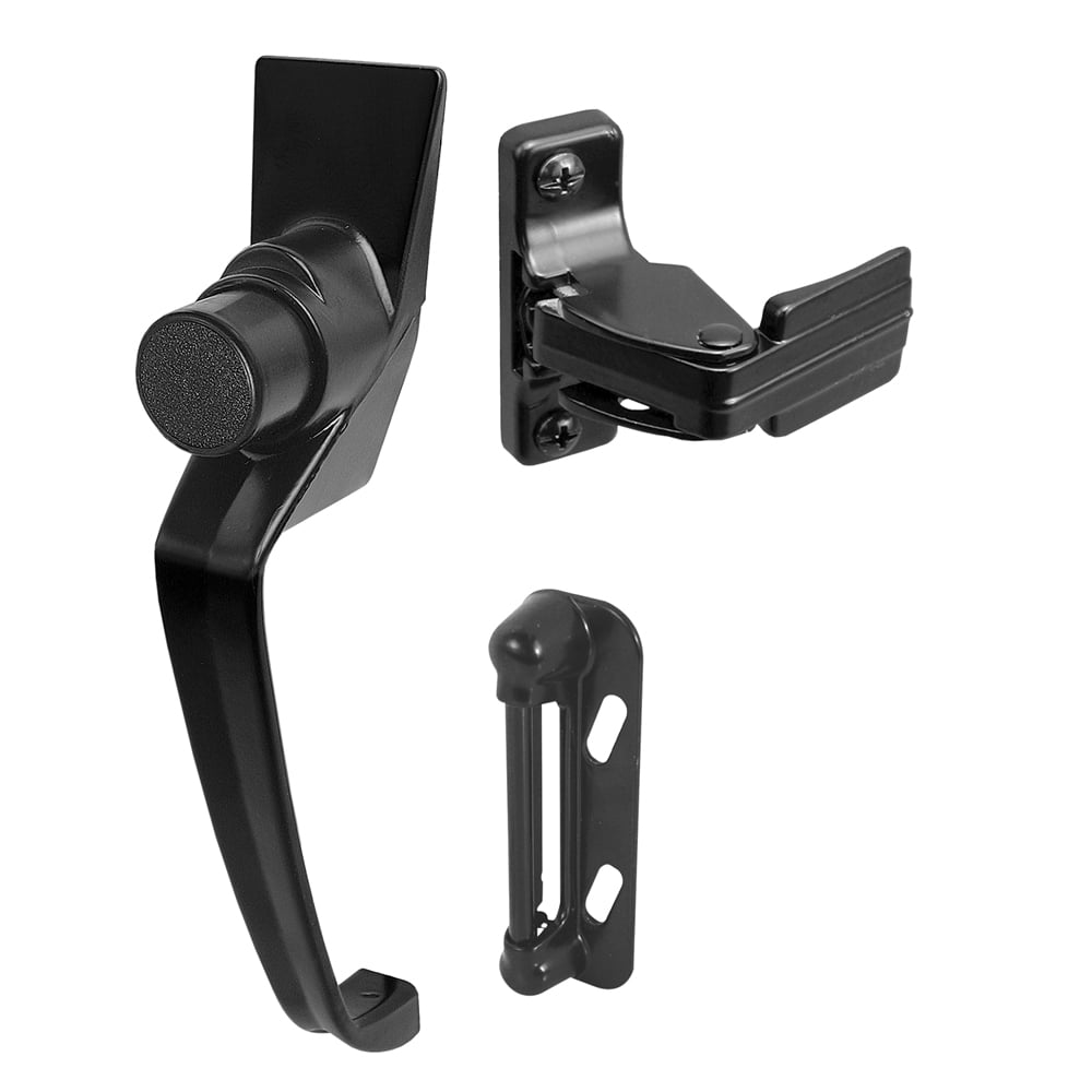 Prime-Line Black Push Button Latch with 1-1/2 in. Hole Center - Walmart.com