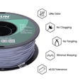 eSUN 1.75mm Gray PLA PRO (PLA+) 3D Printer Filament 1KG Spool (2.2lbs ...