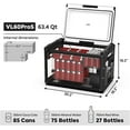 ICECO VL60 ProS 63 Quarts Outdoor Deep Freeze Portable Compact Car ...