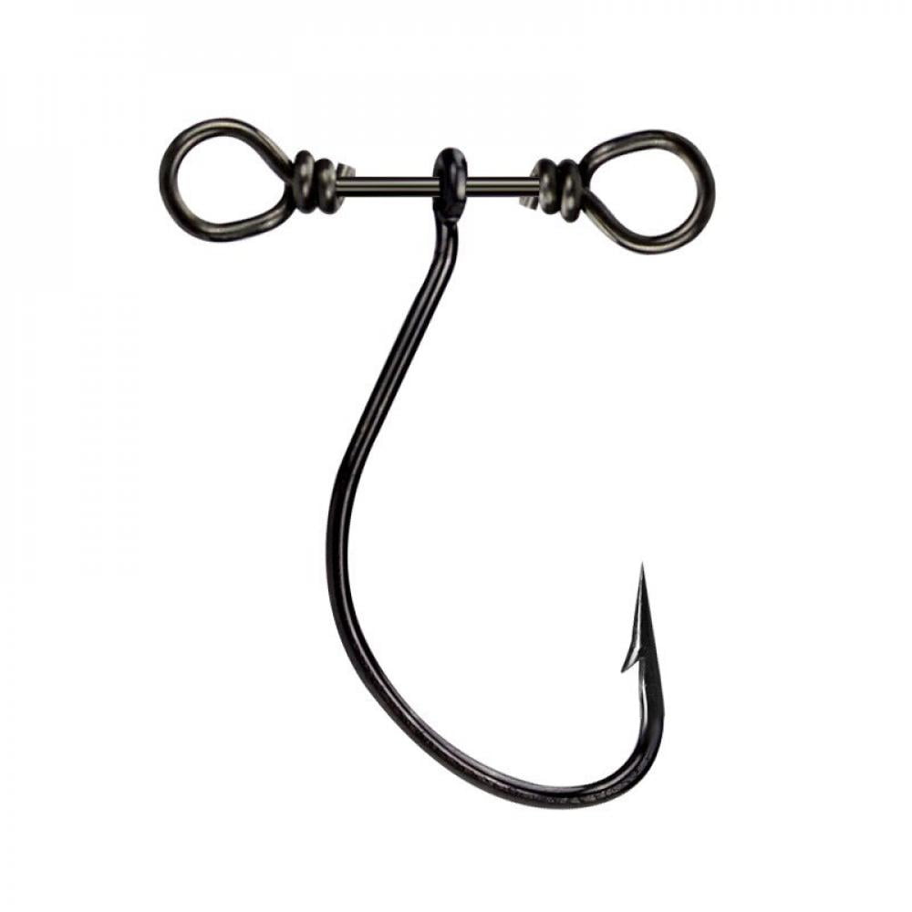 Enlightened Balance Single Hook Double Hole Rotation Crank Fishing ...