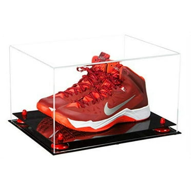 Deluxe Acrylic Clear Basketball Shoe Display Case with Wood Floor (A025 ...