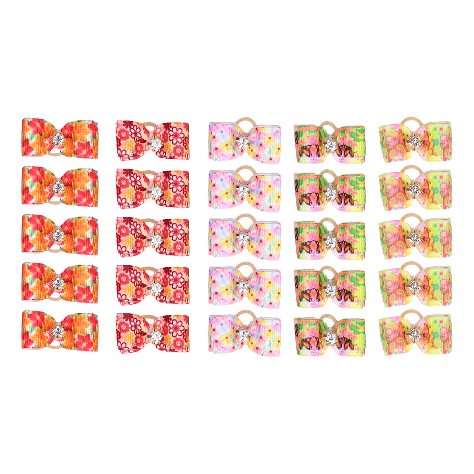 Lazos para el pelo de perro pequeños con bandas de goma, bonitos y ...