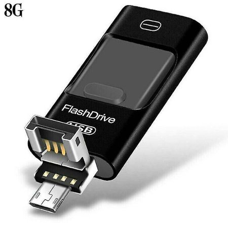(black 8g) 8-128gb Usb I Flash Drive Stick Disk Storage Memory For ...