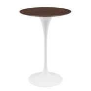 75 Inch Dining Table, Walnut, Wood, Oval, Kitchen Cafe Bistro ...