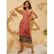 Spanish Rose Lace Long Dress 88009 Black,Red - Walmart.com