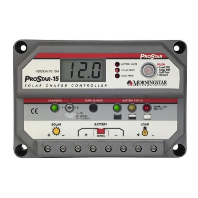 Morningstar PS-30M-PG Prostar-30 Amp With Meter - Walmart.com