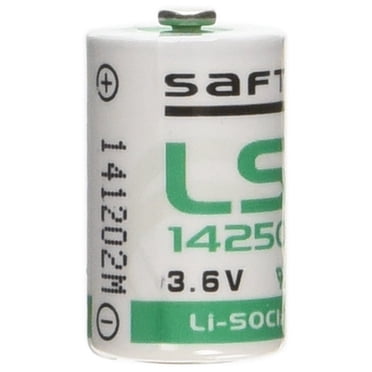 4x SAFT LS26500 C Size 3.6V Lithium Thionyl Chloride Battery - Walmart.com