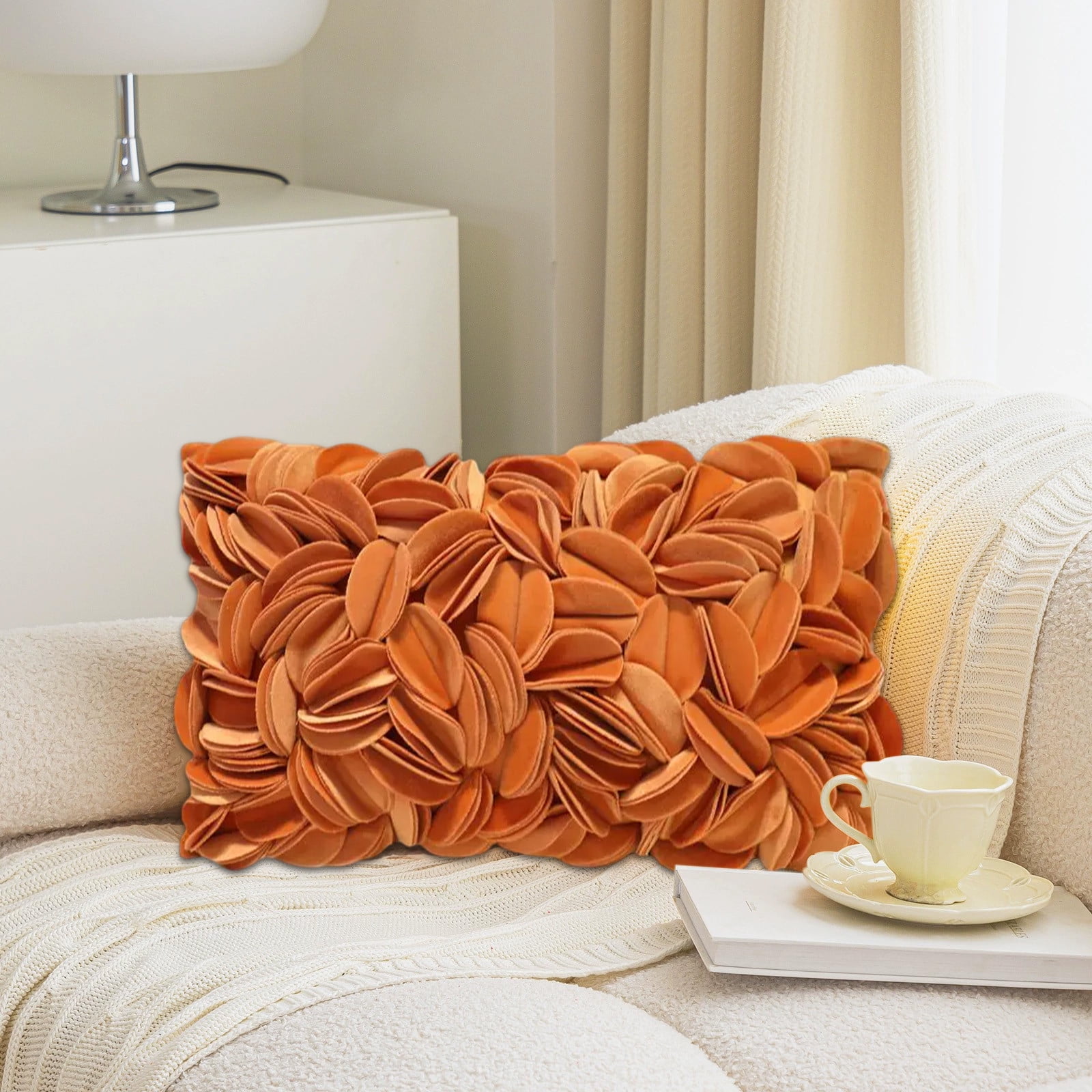 Click here for Anderr Scandinavian Style Solid Color Pillowcover... prices