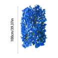 POLISE Spaces Artificial Blue Bougainvillea Wall Hanging 39.4 Inch ...