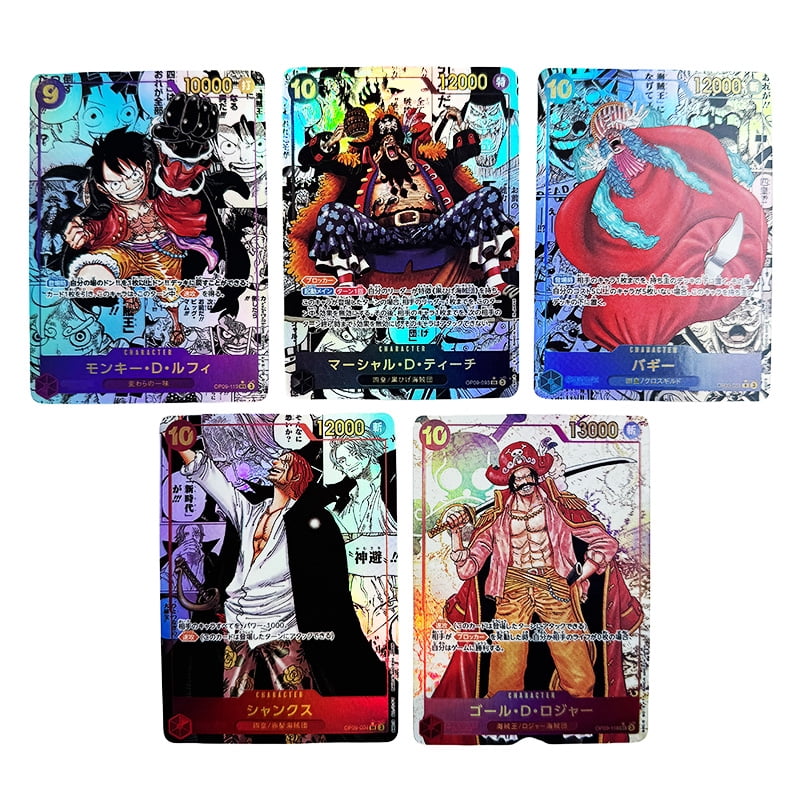 Anime One Piece OPCG nuevo emperador OP09 Manga Luffy Shanks Buggy ...