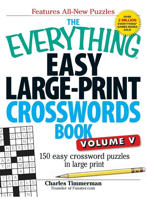 Crossword Puzzle Books in Game & Activity Books - Walmart.com