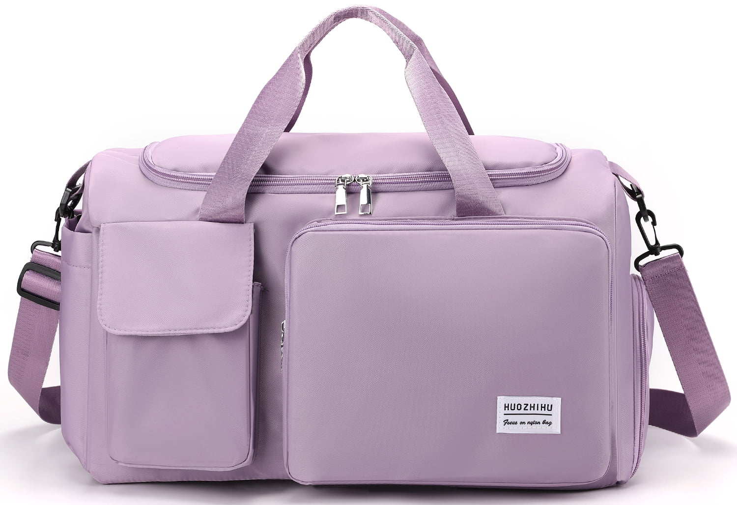 PlasMaller Sports Gym Bag Sports Travel Duffel Bag Weekender Overnight ...