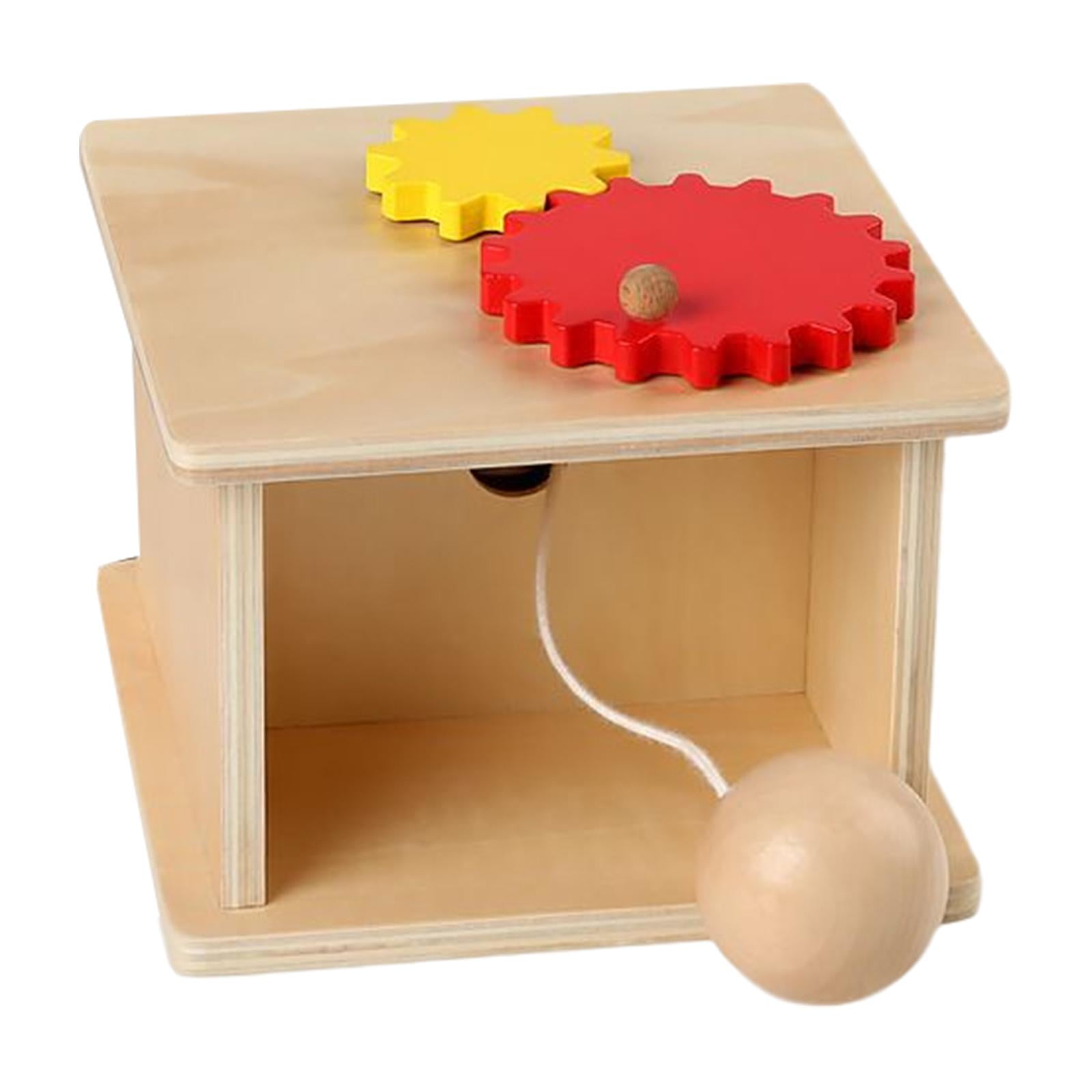 Preschool Montessori Materials Wooden Winder Early Learning Tool Object ...