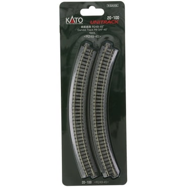 Bachmann Trains N Scale 11.25" Radius Curved Track Model Train Track ...
