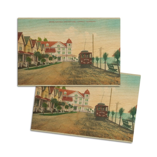Capitola, California, Exterior View of the Hotel Capitola and Cottages ...