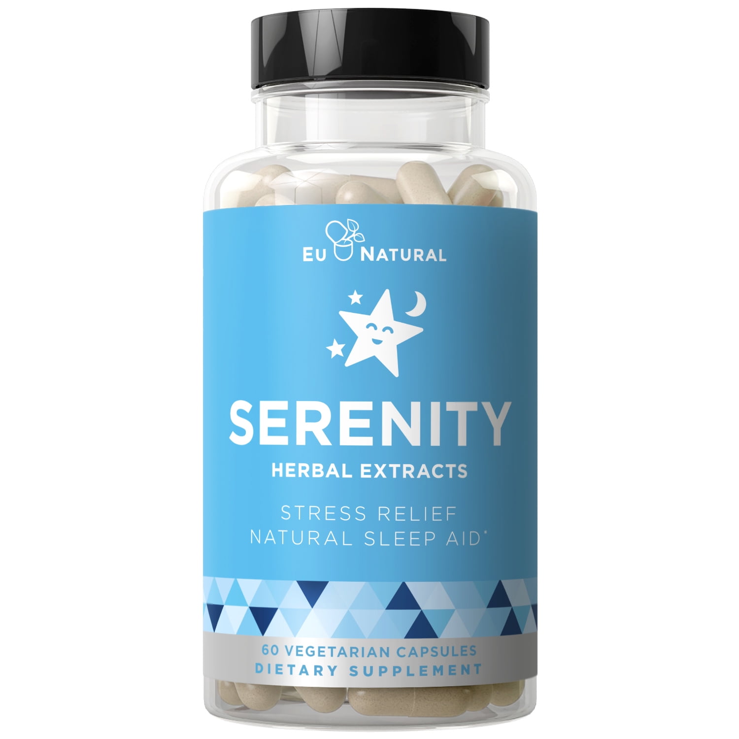 Serenity Natural Sleep Aid & Stress Relief - Relax Mind & Body, Fall ...