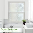 Sanmadrola 35''x158'' Window Privacy Film Window Clings Frosted Glass ...