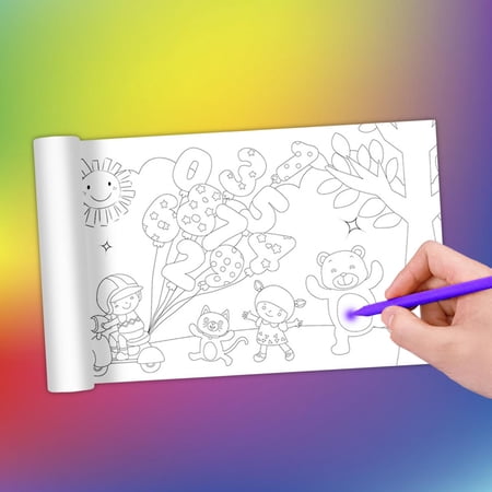 Portable Children Colouring Roll Essential Enlightenment Poster ...