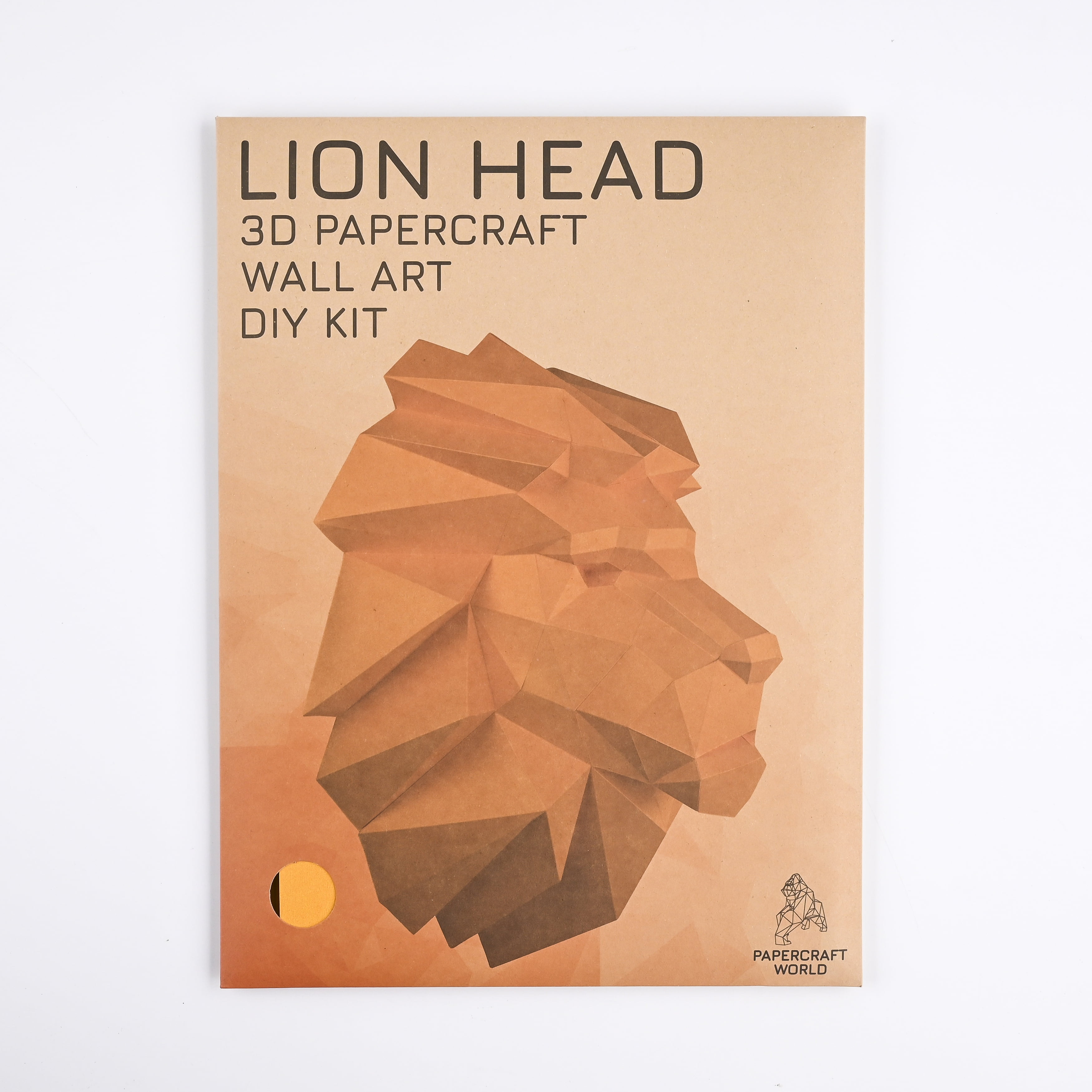 3D Papercraft Wall Art-Lion Head - Walmart.com