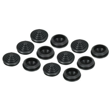 Uxcell Rubber Grommet Mount Dia 2-45/64" (68.6mm) Round T Type for Wire ...