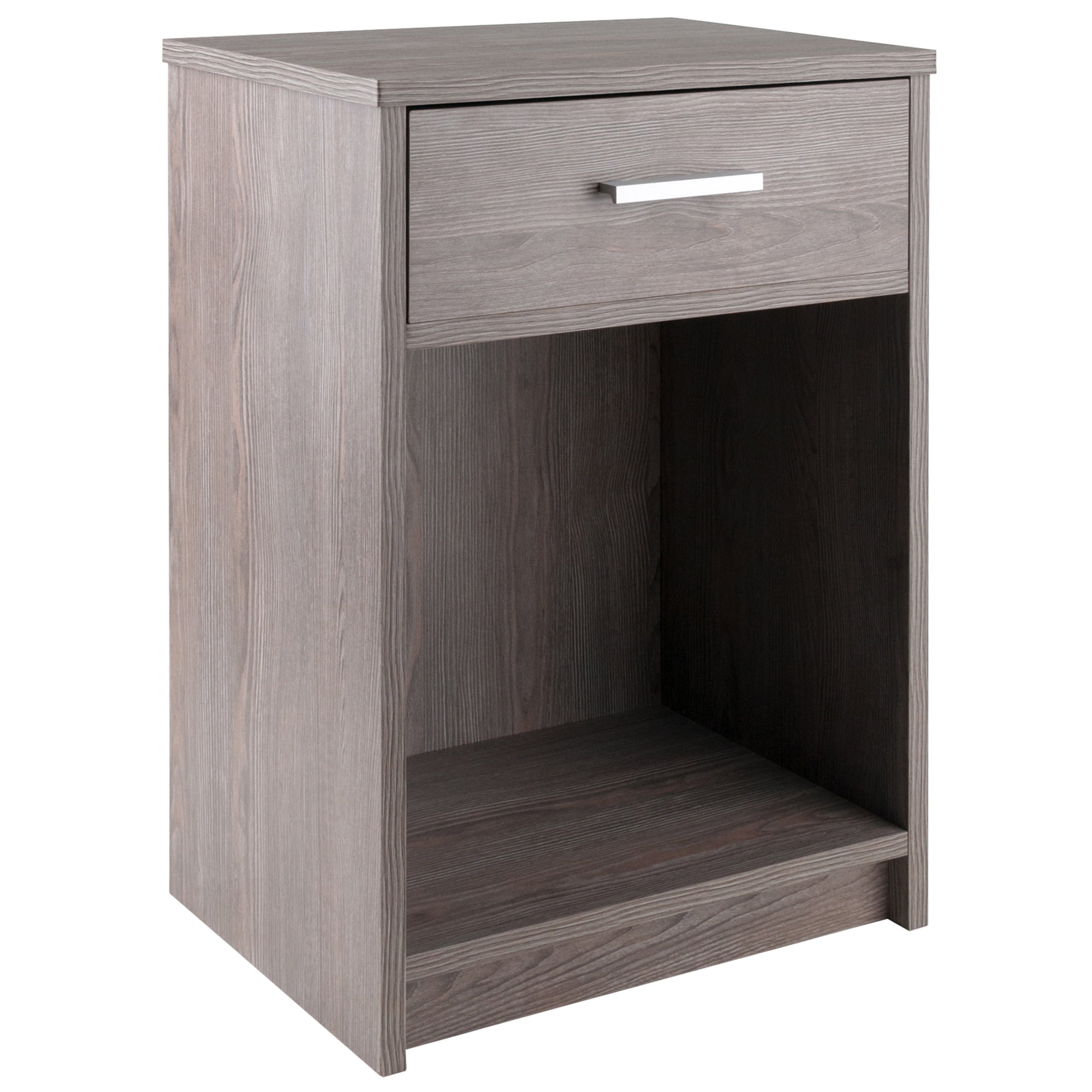 Winsome Wood Rennick 1-Drawer Nightstand, Ash Gray Finish - Walmart.com