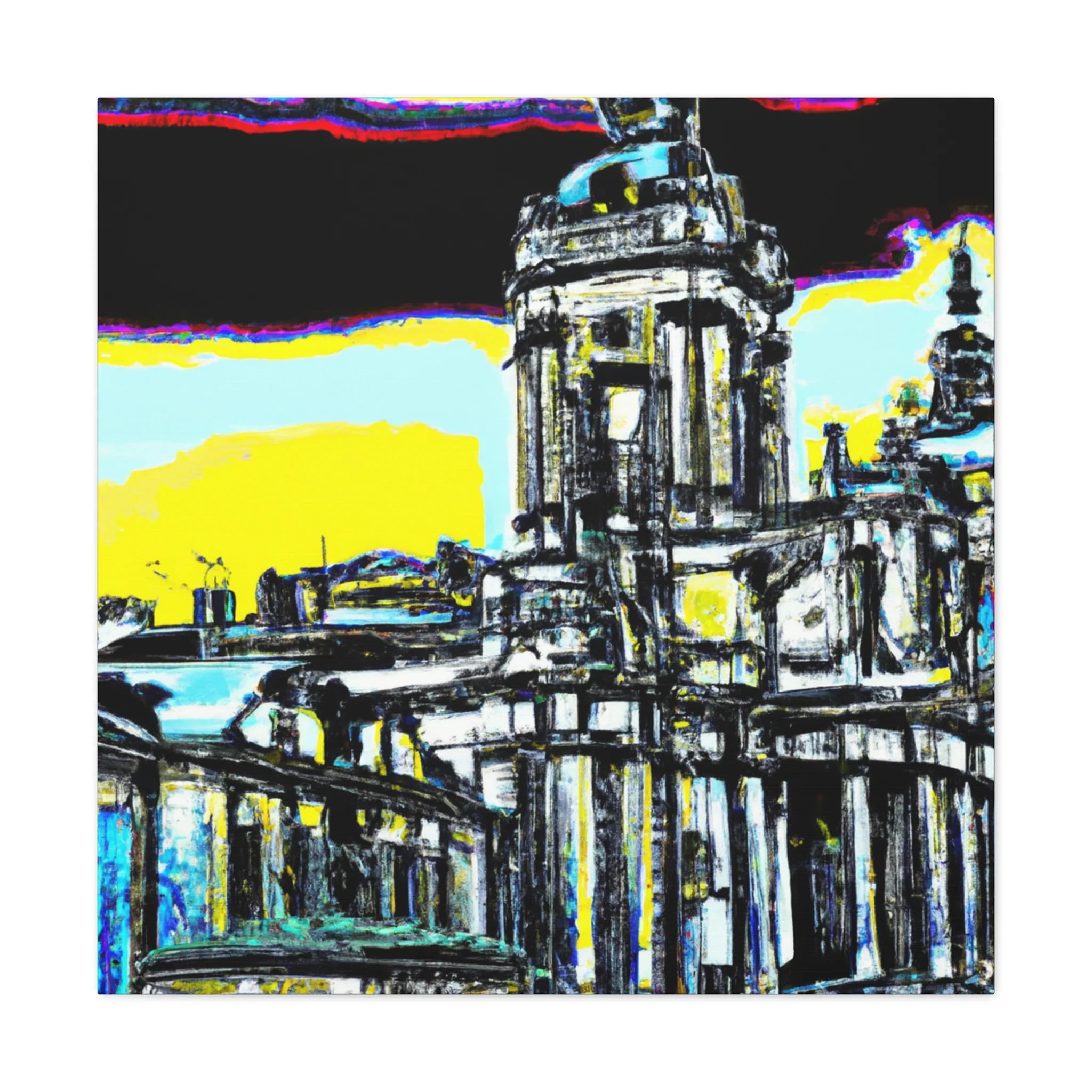 Baroque in Pop Art - Canvas - Walmart.com