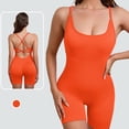 CHUMUD Womens Workout Built-In Bra Crisscross Back Tummy Control ...