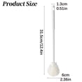360 Degree Silicone Cup Brush, Long Handle Bottle Cleaner with Soft ...