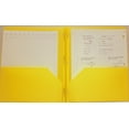 Pen+Gear Letter Size, 3-Prong, 2-Pocket Poly Folder, 9.4” x 11.4 ...