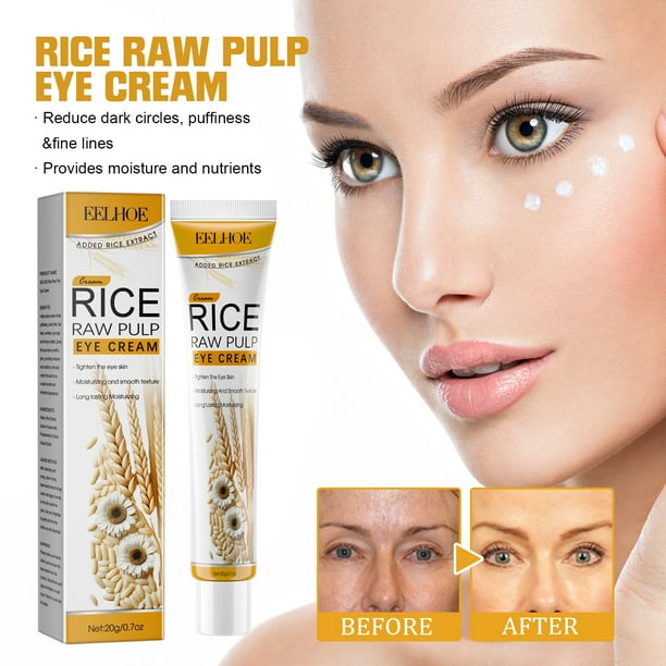 Rice Extract Eye Cream Hydrating And Moisturizing Eye Puffiness And ...